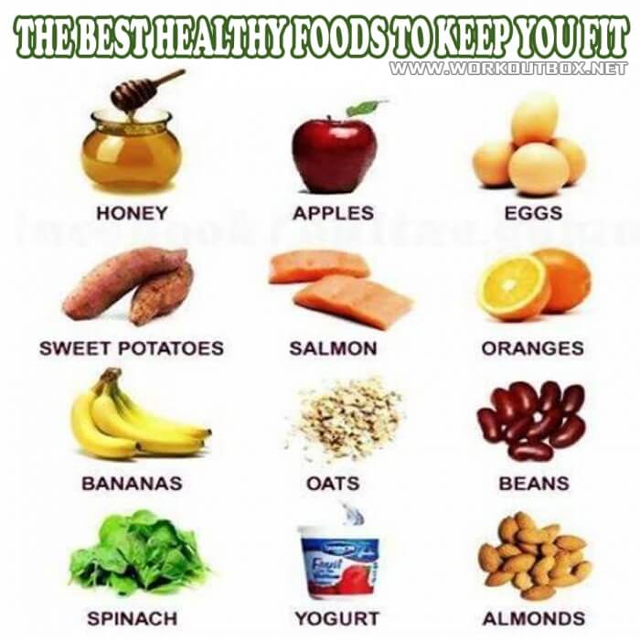 The Best Healthy Foods To Keep You Fit Healthy Fitness Tips Ab 